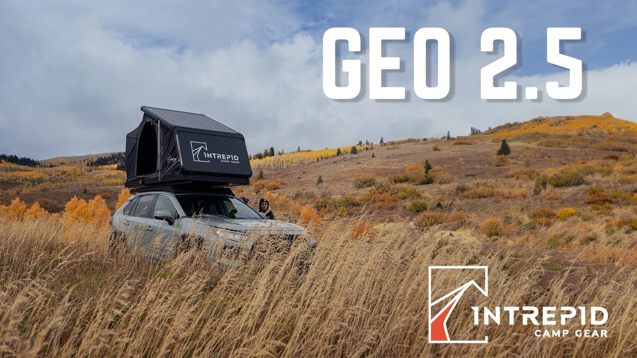 Intrepid Camp Gear GEO 2.5 Rooftop tent | Overlanding | Camping - YouTube