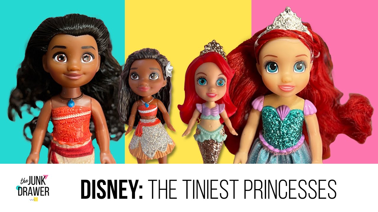 Teeny Tiny Disney Princesses | Little Mermaid & Moana - YouTube