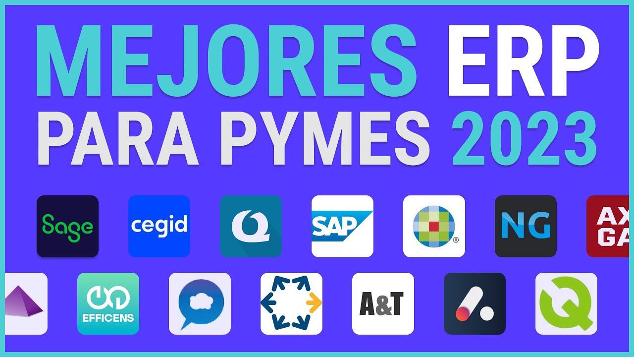 Mejores ERPs para Pymes 2023 - YouTube
