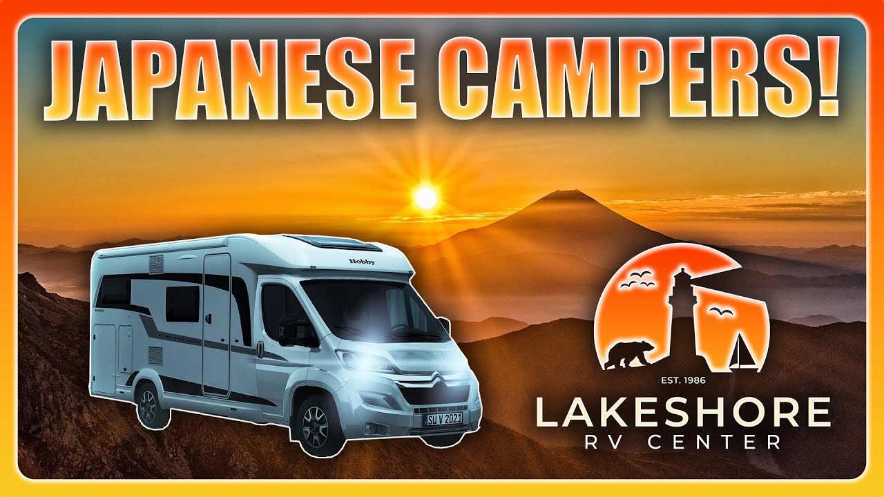 JAPANESE RV!!! Osaka Camping Car Show 2024 - YouTube