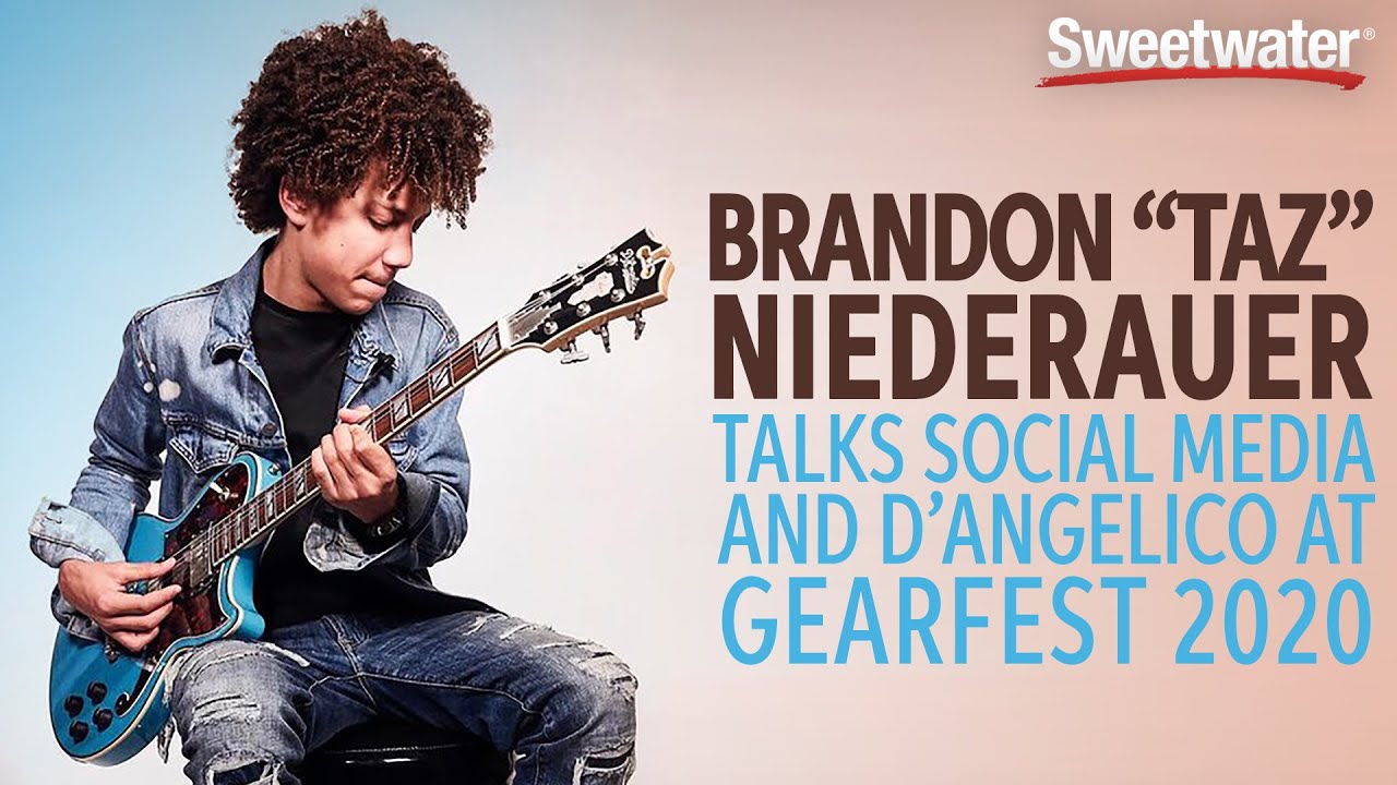 Guitar Phenom, Brandon "Taz" Niederauer Talks Social Media and D ...
