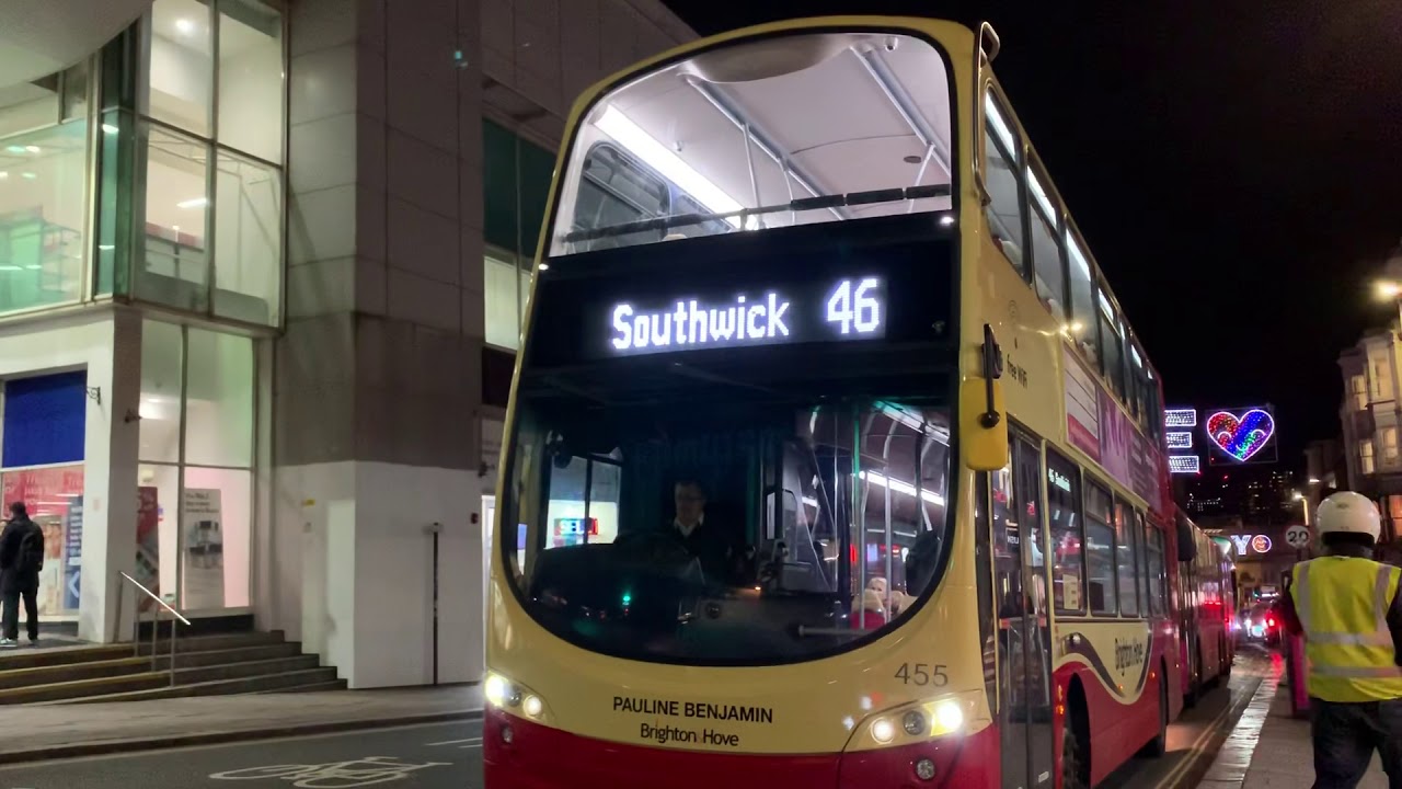Brighton &?Hove Bus Route 46 Arriving Into Churchill Square Brighton ...