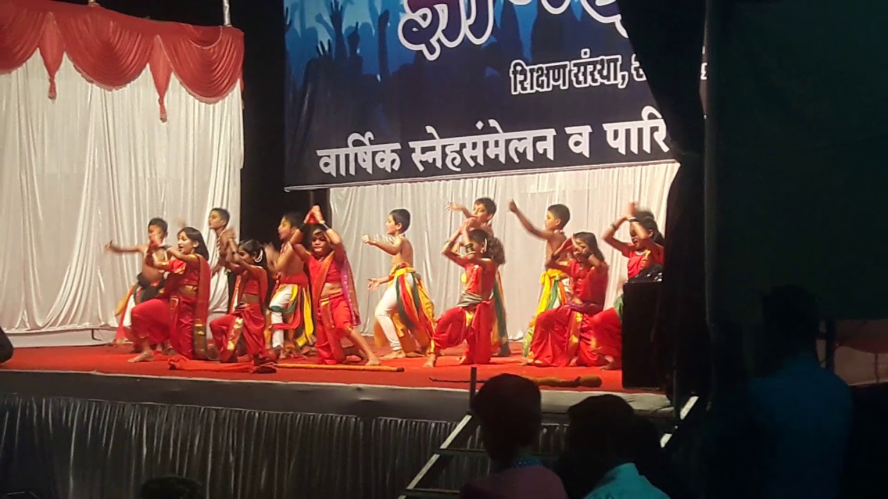 Potraj Dance & Halgi song Choreography Ganesh Nagavkar At Dnyanvardhini ...