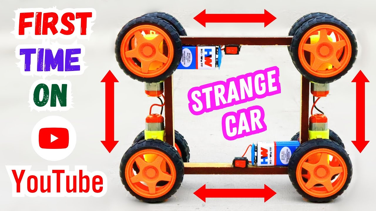 GENIUS Innovation! CAR that Can Goes All The Directions | STRANGE Car ...