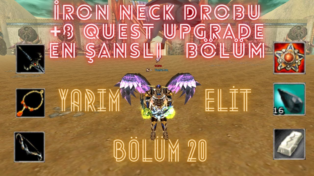 YARIM ELİT BÖLÜM 20 | BİR İRON NECK DROBU DAHA | REB 4 OLDUK | QUEST UPGRADE | - YouTube