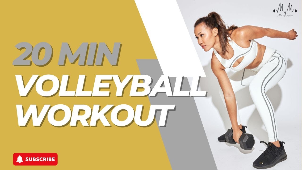 20-Min Volleyball Workout at Home l Move with Maricris - YouTube