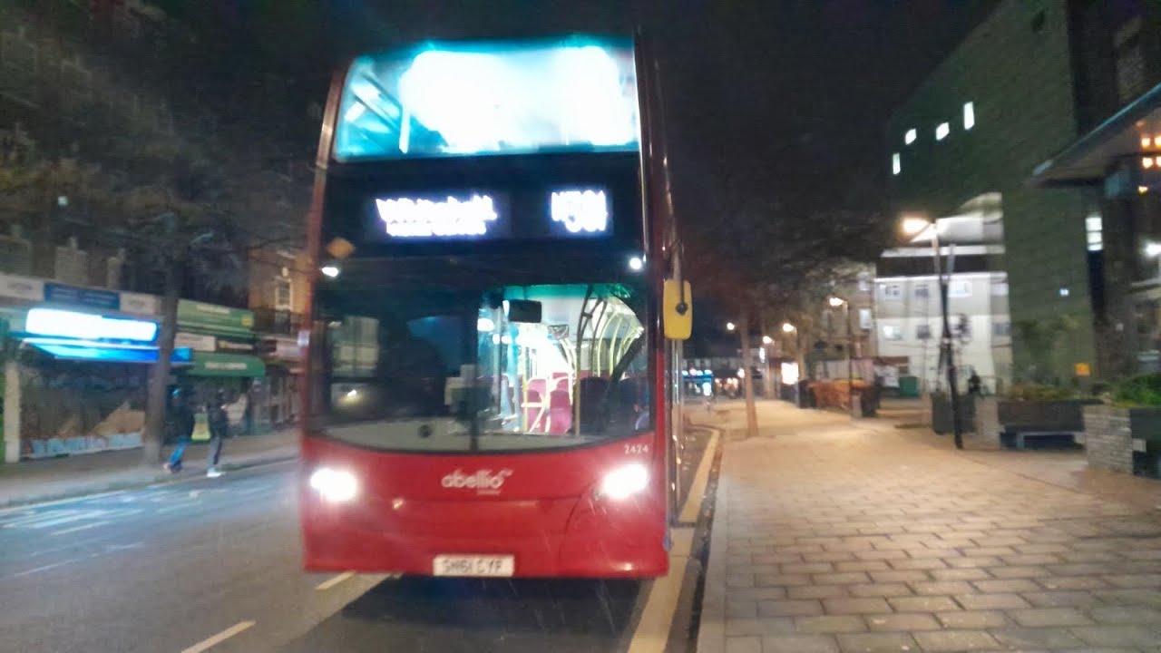 Shabby FRV - TFL Bus Route N381: Peckham - Whitehall, Horse Guards ...