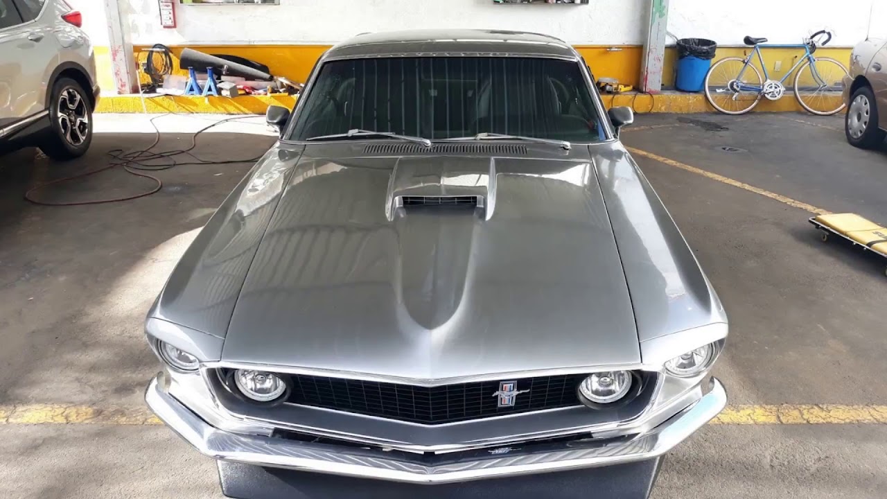 69 mustang fastback restomod - YouTube
