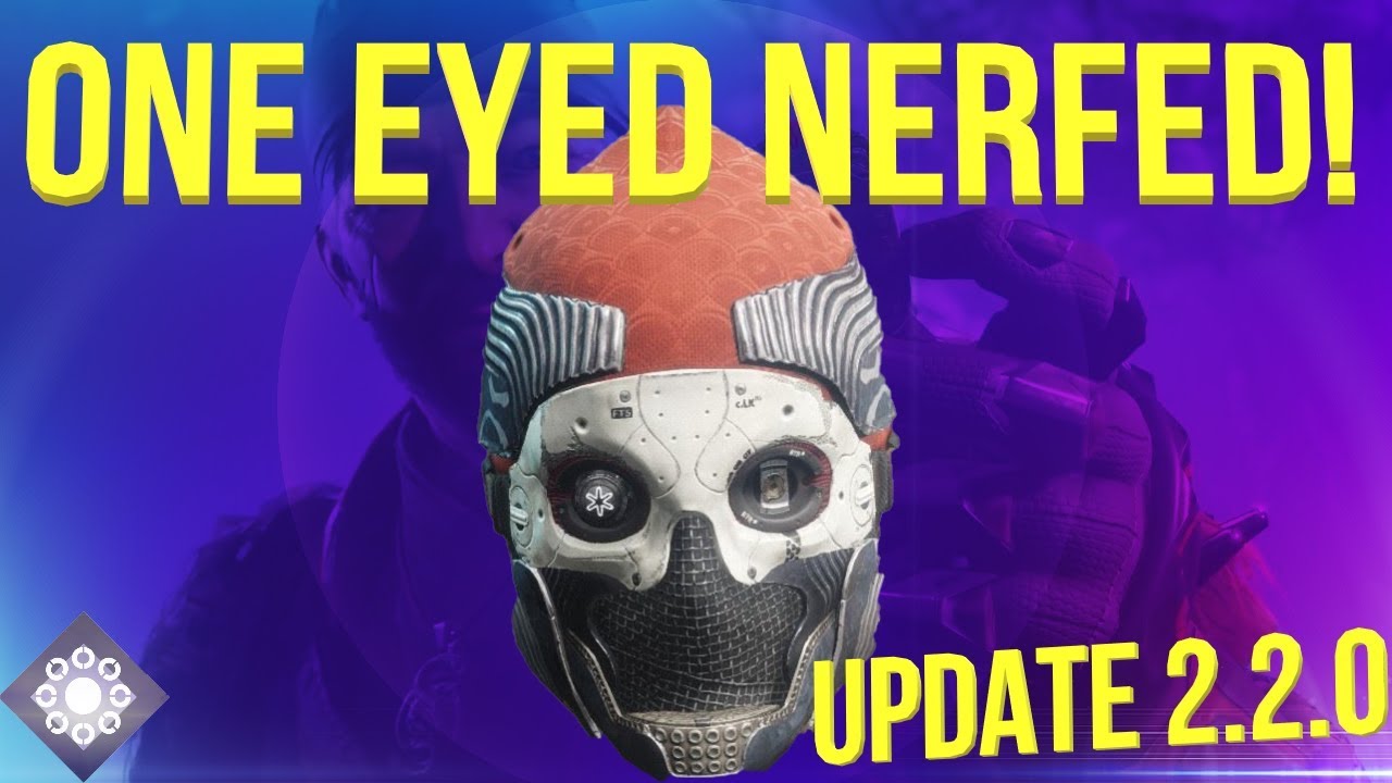 ONE EYED MASK AFTER THE NERF! DESTINY 2 JOKERS WILD(update 2.2.0) - YouTube