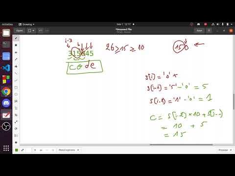 Codeforces Round #820 Div 3B Decode String - YouTube