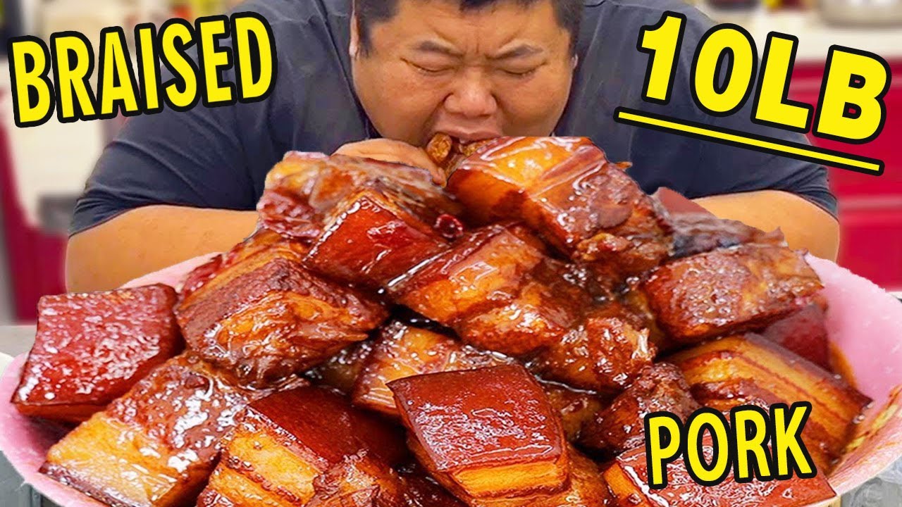 Brother Monkey cooks 10 pounds of braised pork, and it’s really ...