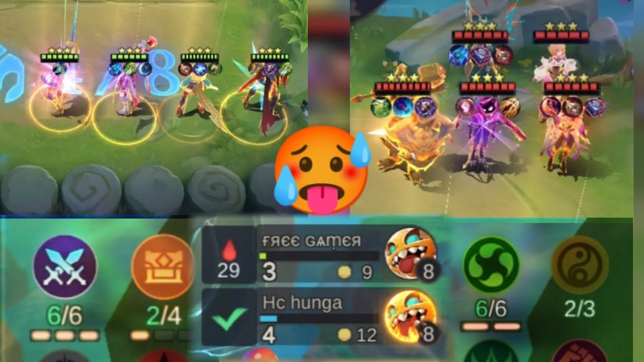 Magic chess line up mlbb/ Single blessing magic chess. watch till end ...