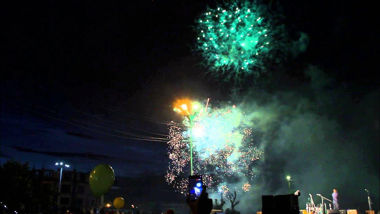 Сарапул Фейерверк 2015 - YouTube