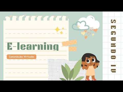 E-LEARNING. COMUNIDADES VIRTUALES - YouTube