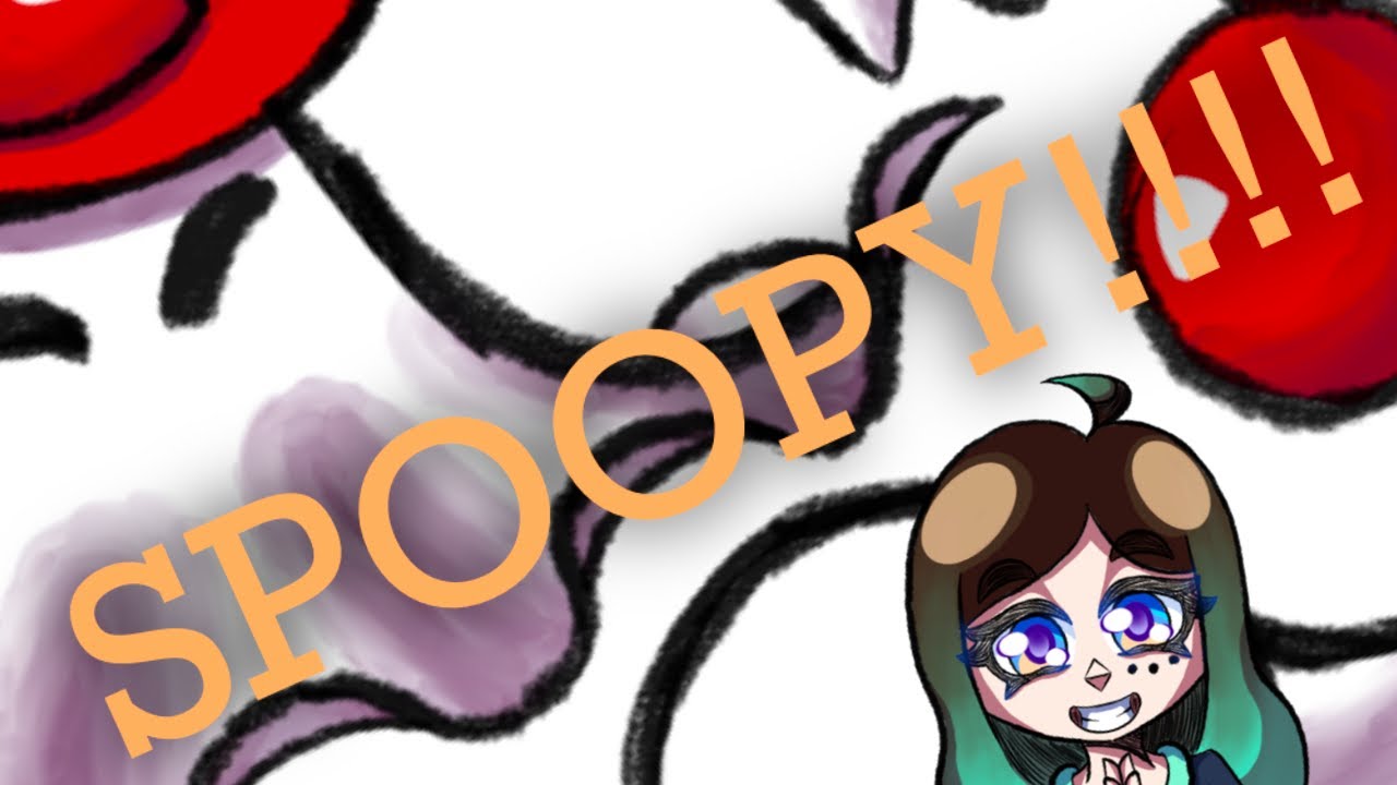 Drawing Spoopy ghosts for Spoopy month!! - YouTube