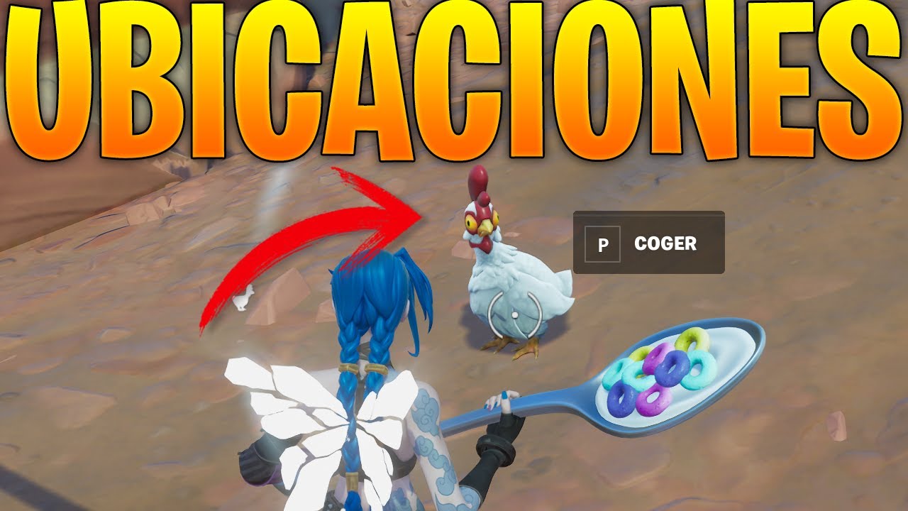 UBICACION DE POLLOS EN FORTNITE CAPITULO 3 Y GALLINAS - DONDE HAY ...