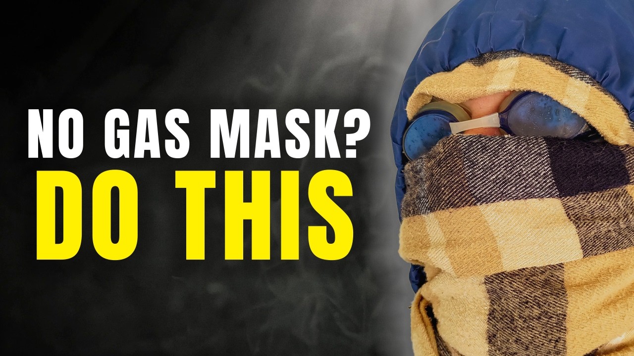 No Gas Mask? How to Protect Yourself With Household Items - YouTube