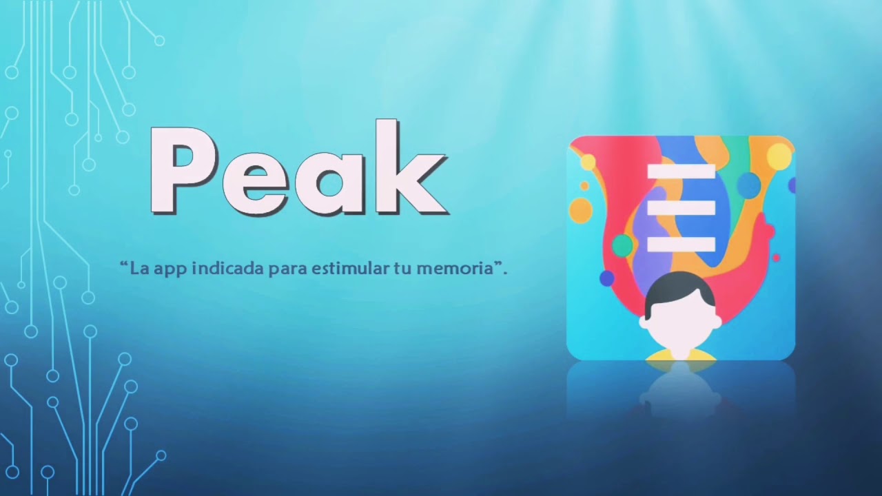 Peak "La app indicada para estimular tu memoria". - YouTube