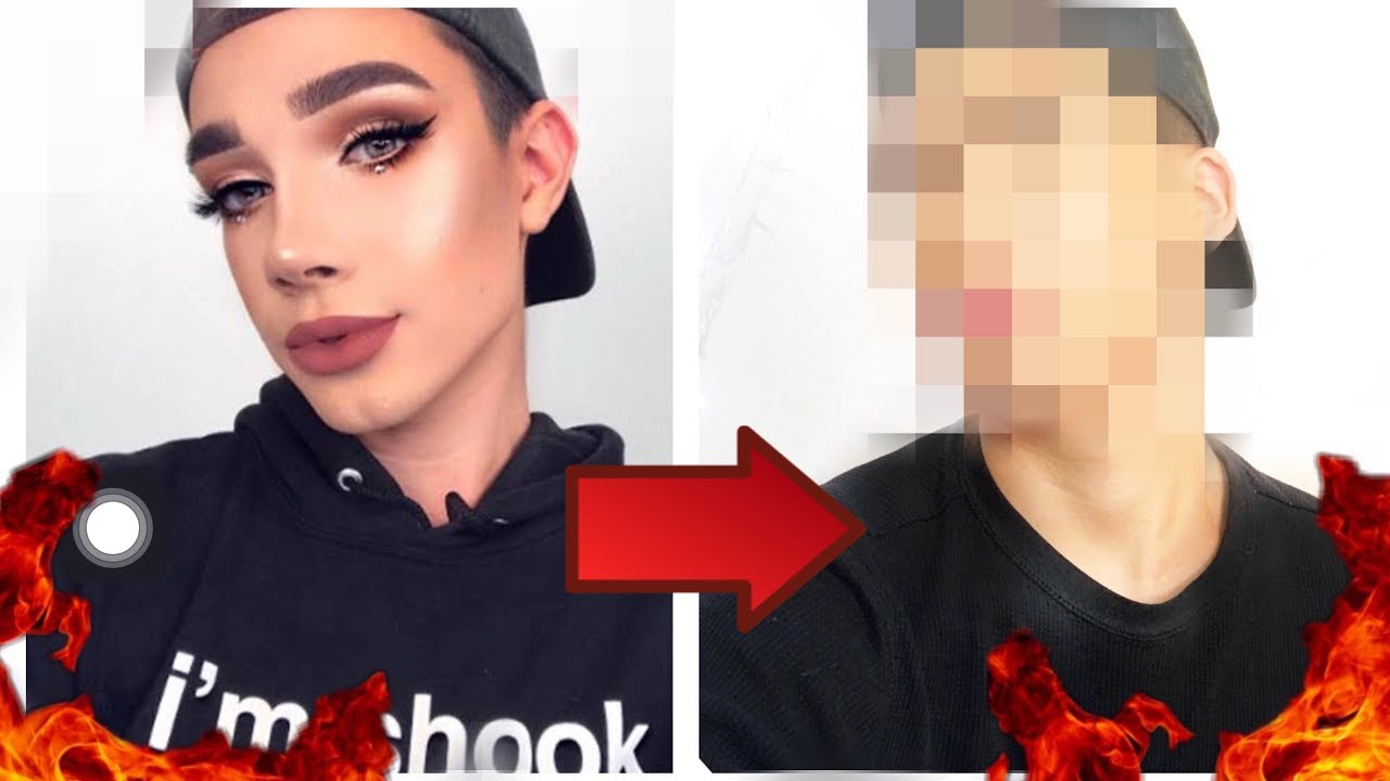 SIGUIENDO TUTORIAL DE JAMES CHARLES - YouTube