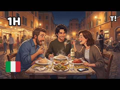 İtalyan dili dinləmə məşqi 🇮🇹 | Başlayanlar üçün real qrup dialoqları