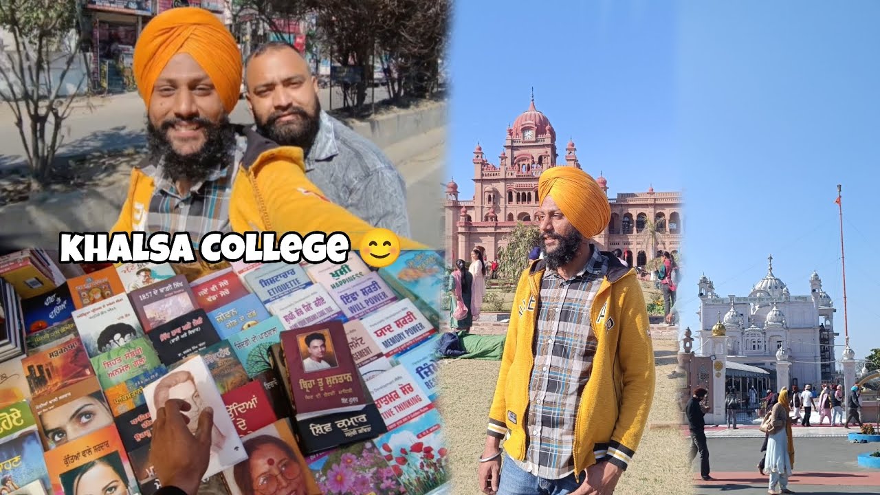 Baba Budha Sahib Darshan Karan Gye|Khalsa College📚😊|Vlog - YouTube