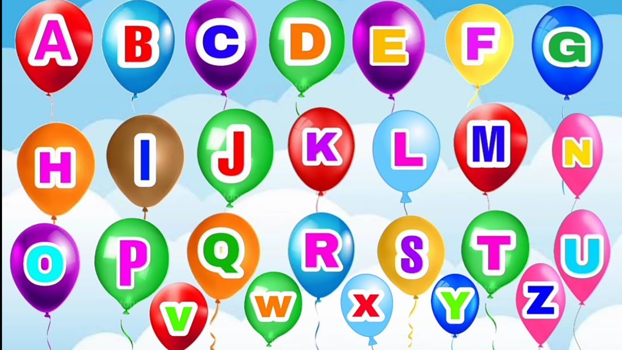 Balloon ABC | Phonic Song | ABC Song | Learn ABC with Balloons - YouTube