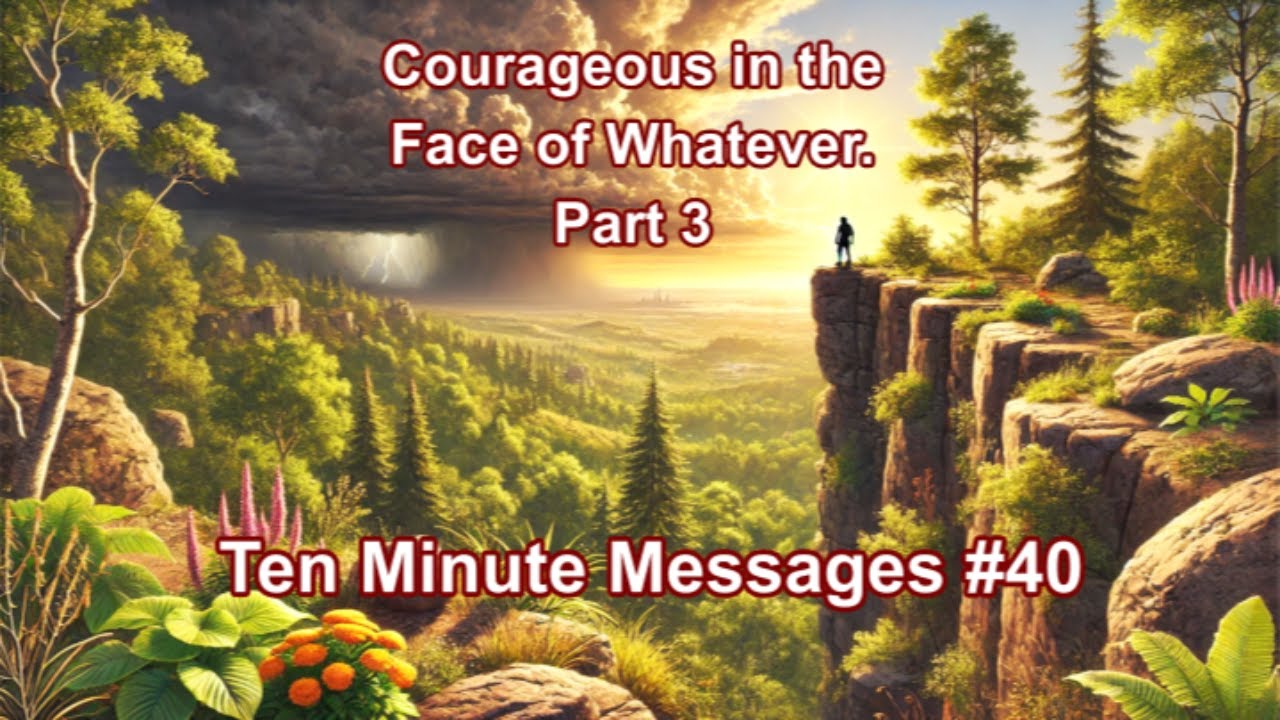 #40 TMM - Pt 3 "Courageous In The Face Of Whatever" www.revivaltimes ...