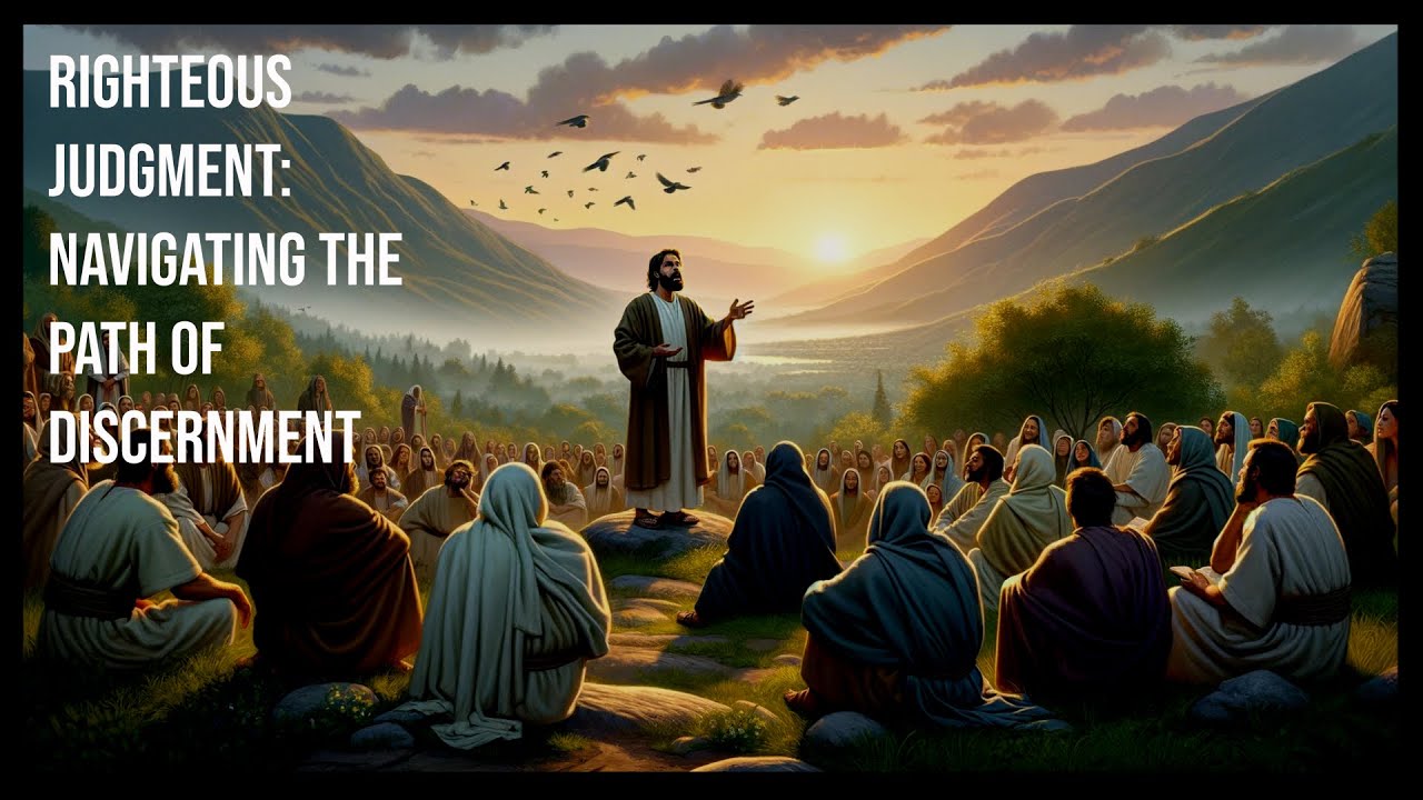 Oct 28, 2023 | Righteous Judgment: Navigating the Path of Discernment ...