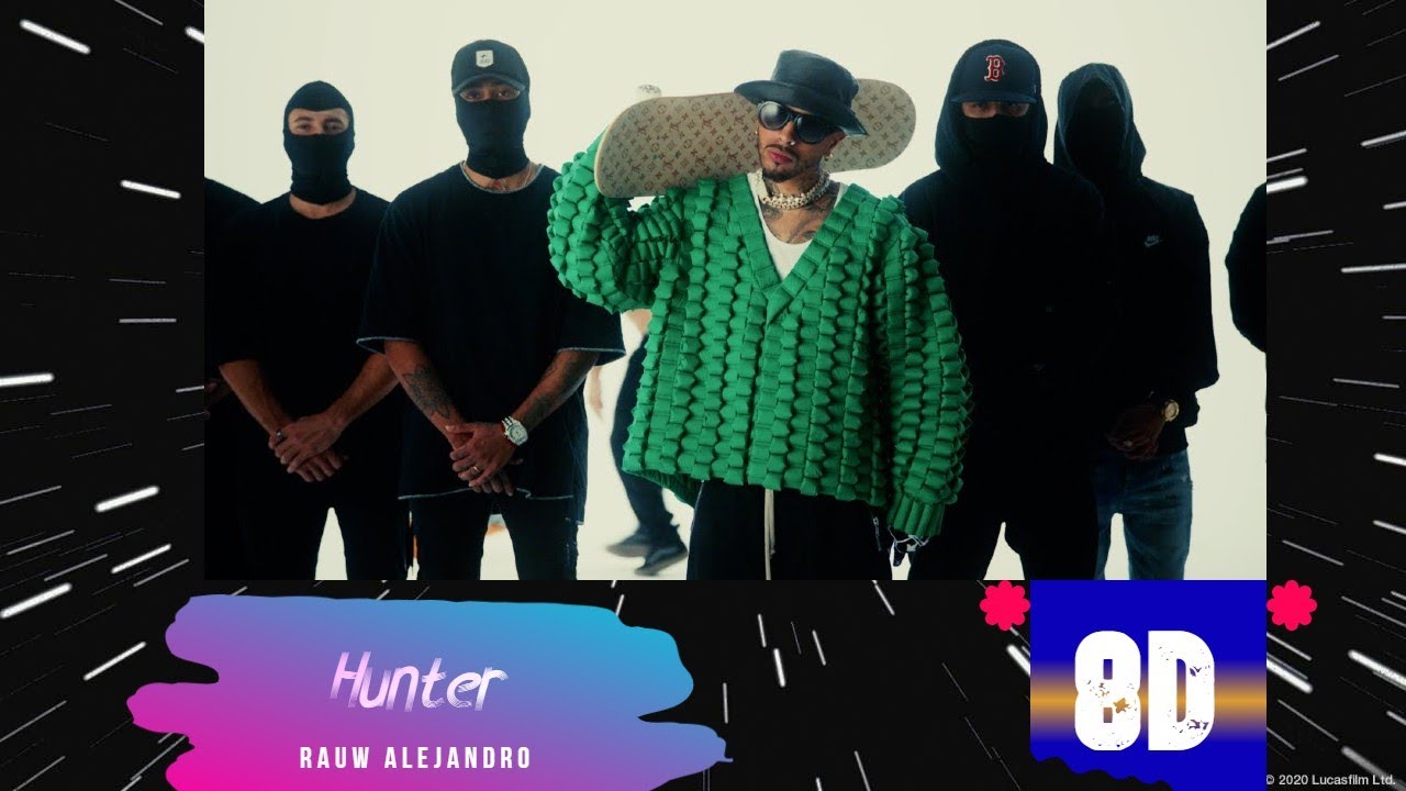 Hunter 8D AUDIO by Rauw Alejandro - YouTube