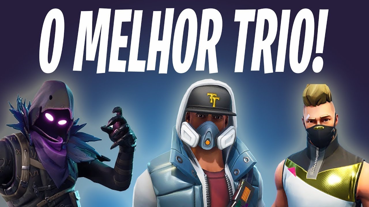 O melhor trio de Fortnite do Brasil!! - YouTube