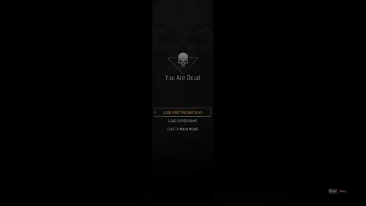 Witcher 3 Mod Showcase - Instant Death Screen (Time Saver!) - YouTube