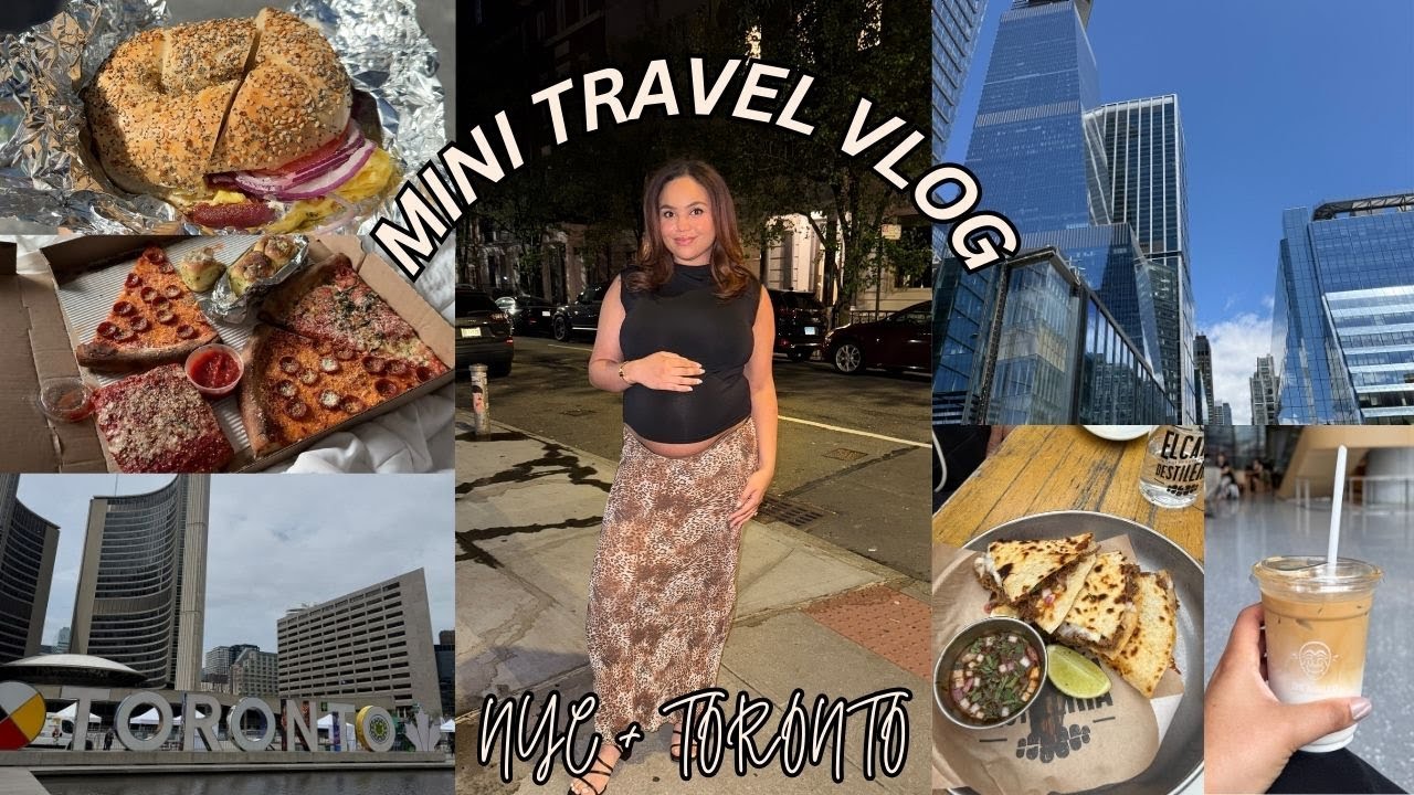 MINI TRAVEL VLOG 🏙️🗽🇨🇦 // Traveling to NYC + Toronto - YouTube