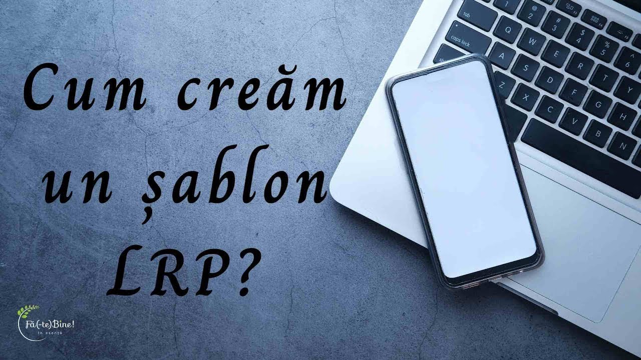 Cum creăm un șablon LRP - YouTube