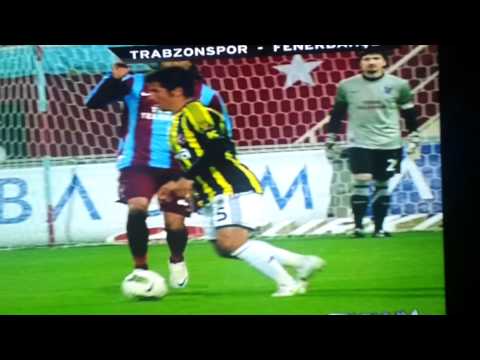 Trabzonspor Fenerbahce colman'in attigi tekme