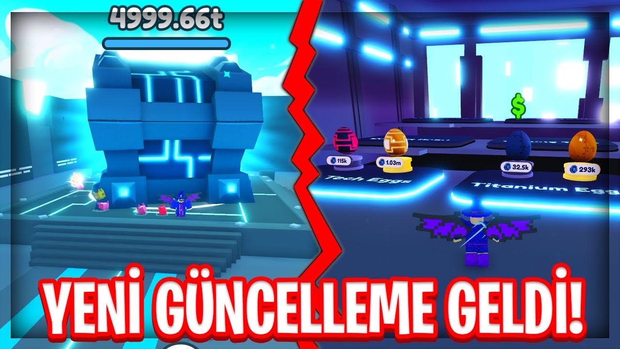 Pet Simulator Yeni Tech Dünyası Ve Petler! | Roblox Pet Sim X - YouTube