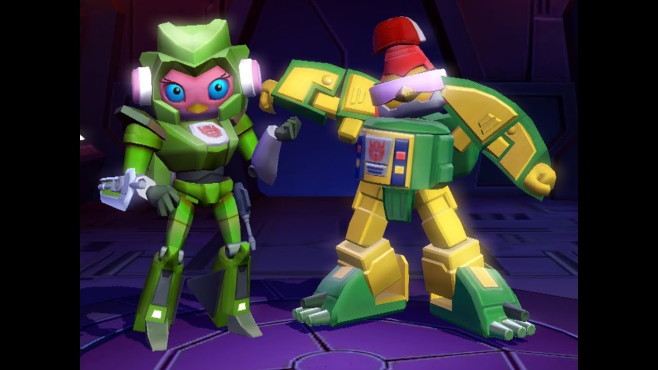 angry birds transformers (greenlight su copañedo cosmos) - YouTube