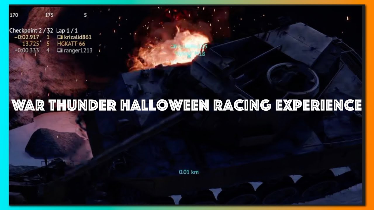 War Thunder halloween racing event experience - YouTube