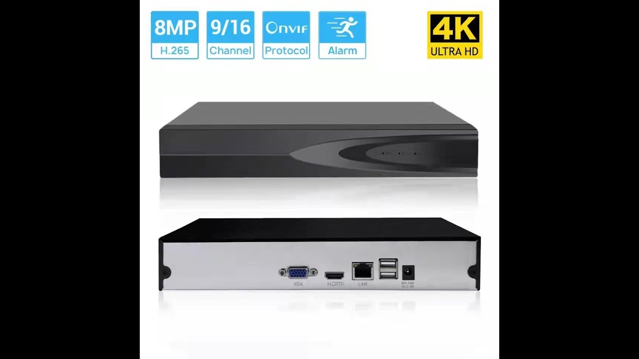xmeye pro 4k nvr - YouTube