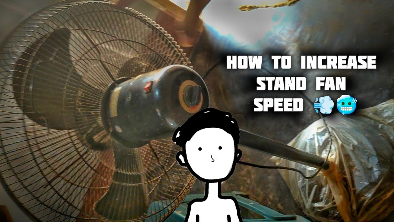 How To Increase Stand Fan Speed 💨🥶 - YouTube
