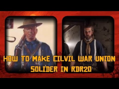HOW TO MAKE A CILVIL WAR UNION OUTFIT RED DEAD ONLINE:Outlaw Outfitters ...
