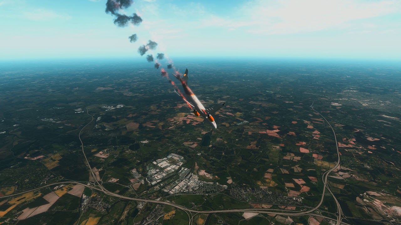 THOMAS COOK A330NEO Crashes near Manchester [X-Plane 11] - YouTube