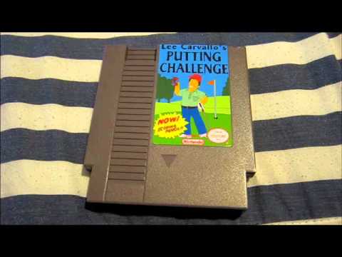 REVIEW: "Lee Carvallo's Putting Challenge" NES Cart by Unfortunate Face ...