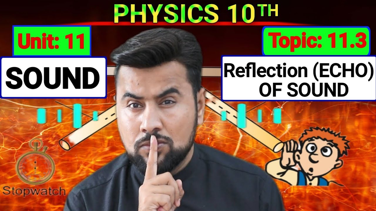 Echo of sound 10th physics😱| Reflection (echo) of sound🔥| Unit#11 ...