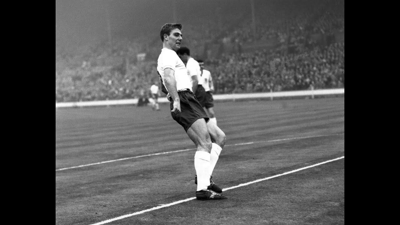 English Football Legends Johnny Haynes, Sir Bobby Charlton, Nat ...