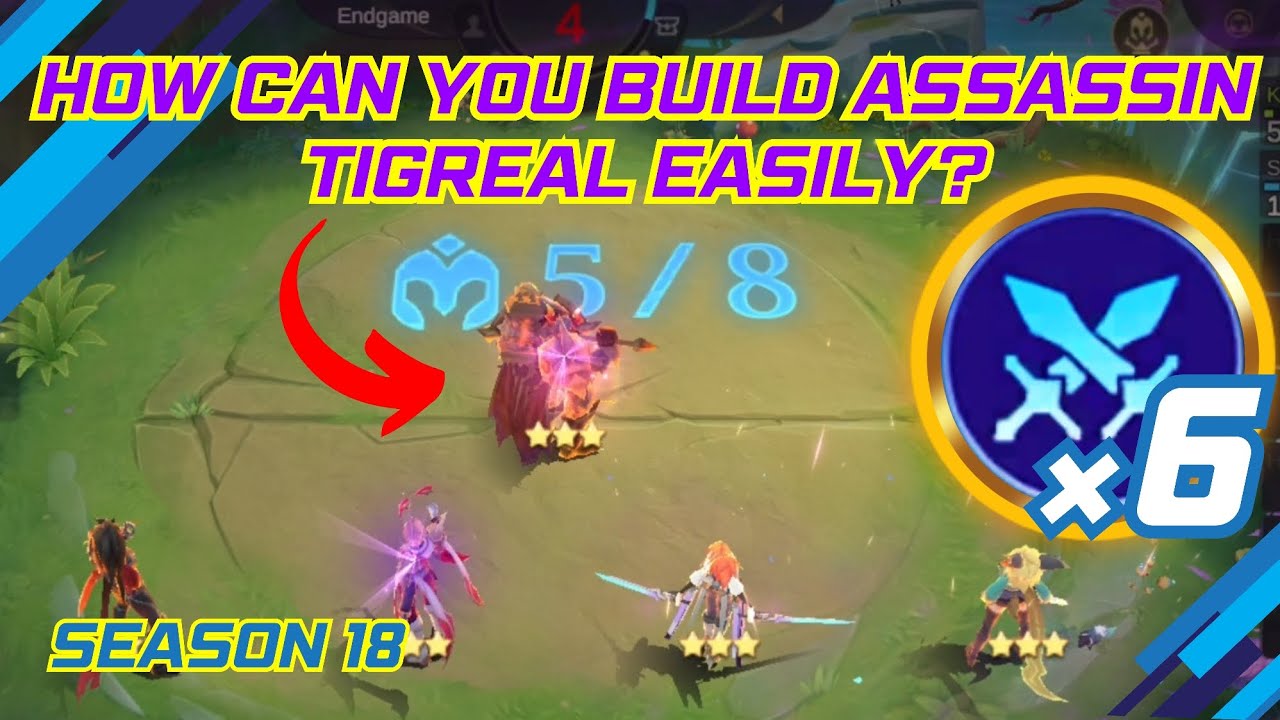 HOW CAN YOU BUILD ASSASSIN TIGREAL EASILY? THARZ SKILL 3 | MLBB - MAGIC ...