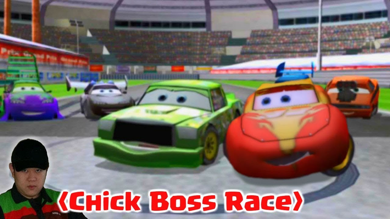 CARS - PSP CHICK Boss Race GAMEPLAY (HD) - YouTube