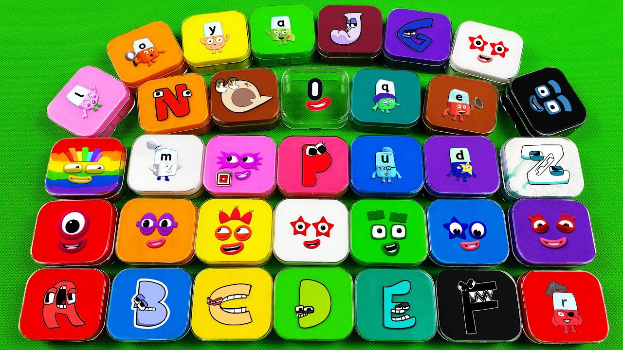 Looking for Numberblocks, Alphablocks, Alphabet Lore With Clay ...