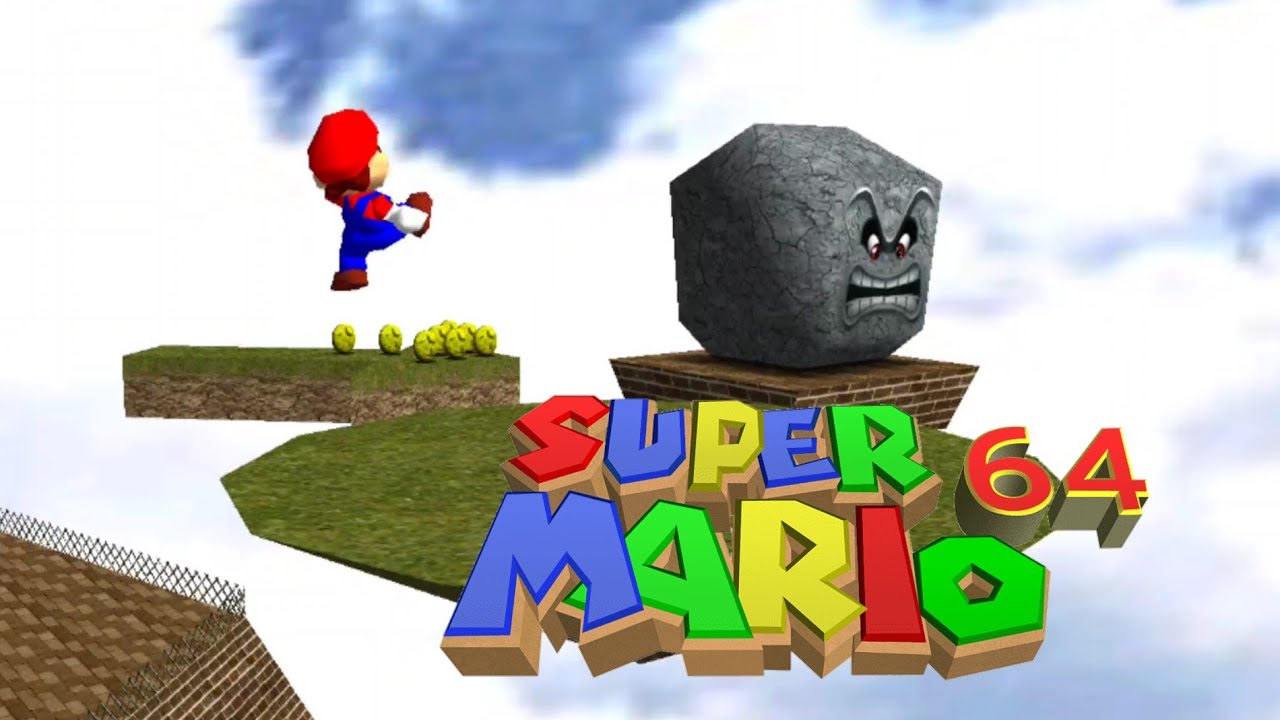 Super Mario 64 5 64 Levels Remixed HD Textures Realistic Full Screen 16 ...