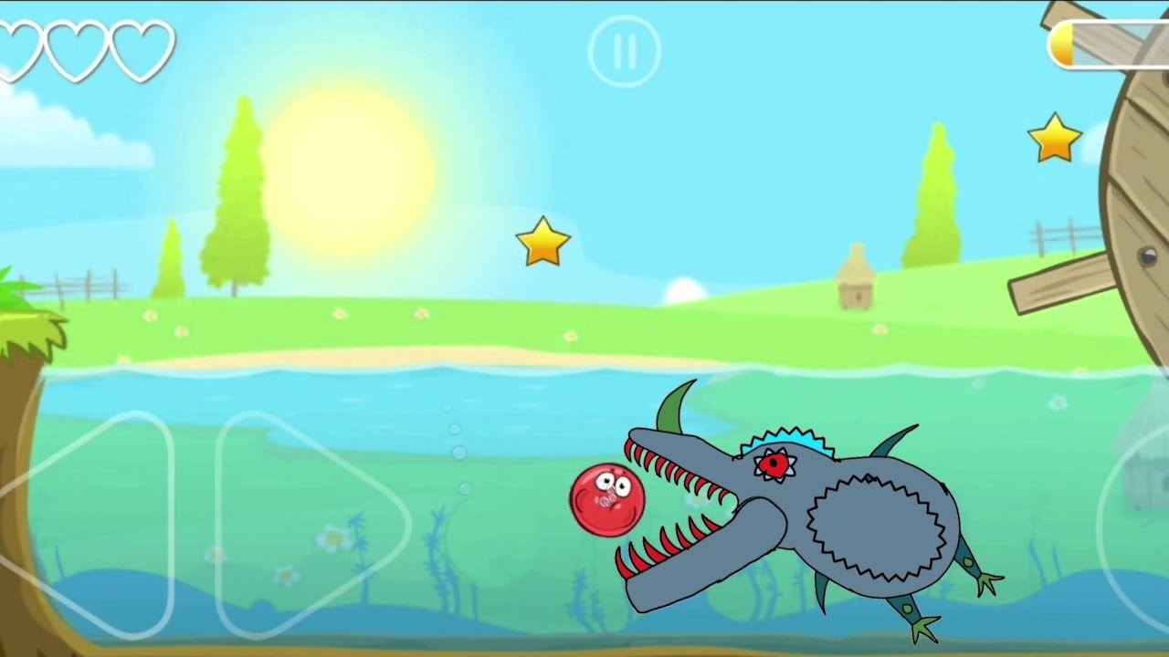 Red Ball 4 Sea Monster Attack - YouTube