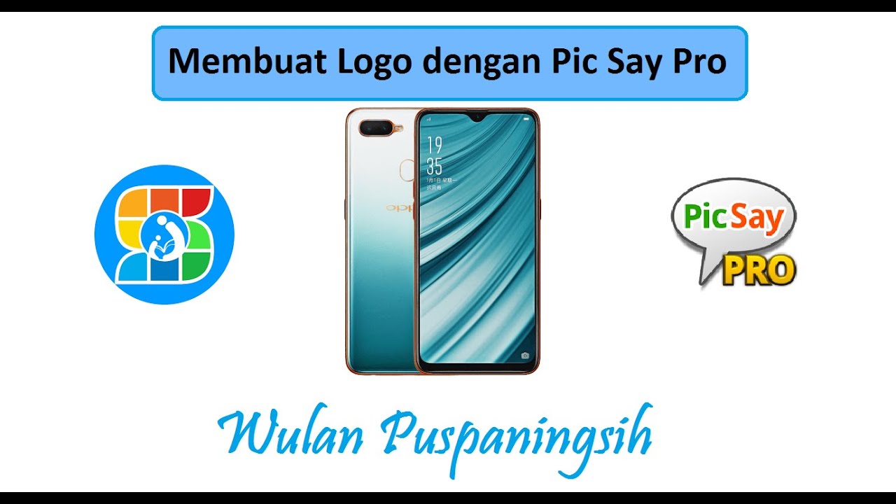 Membuat Logo Keren Menggunakan Picsay Pro - YouTube